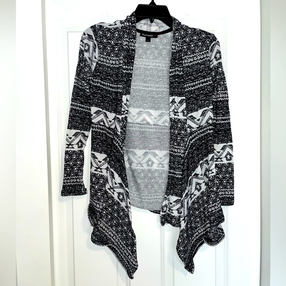 Almost Famous | Shirts & Tops | Almost Famous Native Shrug Black And ...